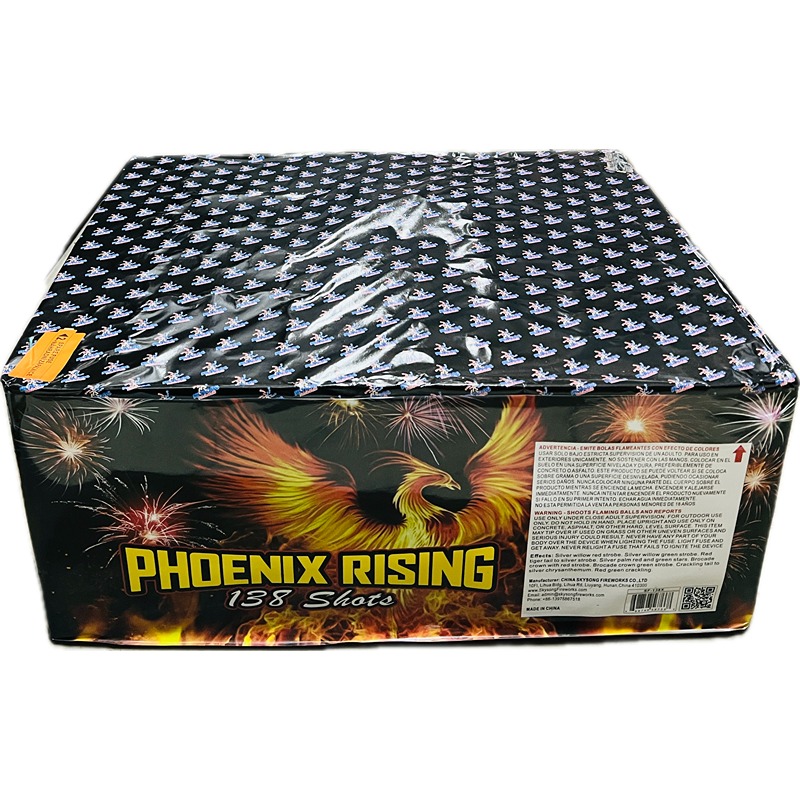 Phoenix Rising 138 Shots - Cake | Singh's Fireworks